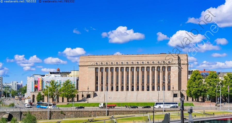 Kuva: Arkaadianmäen rakennuksia - Eduskuntatalo Helsinki rakennus ...