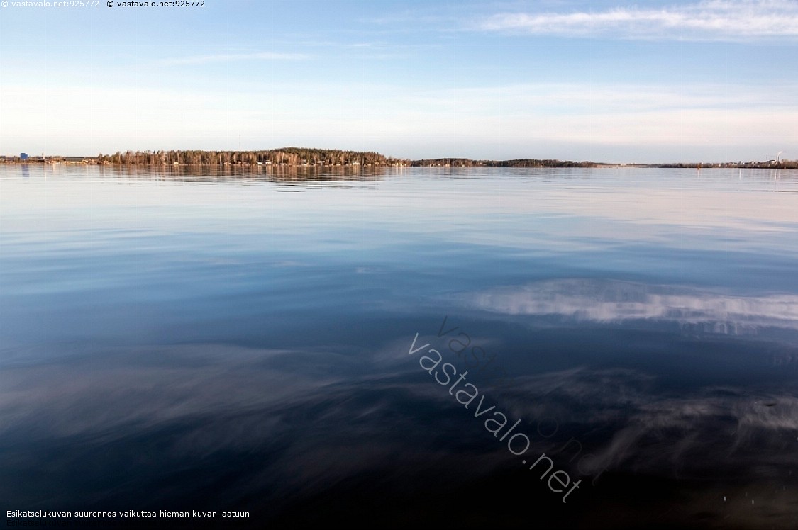 Kuva: Tyyni - meri Itämeri Itäinen Suomenlahti tyyni merenpinta ...