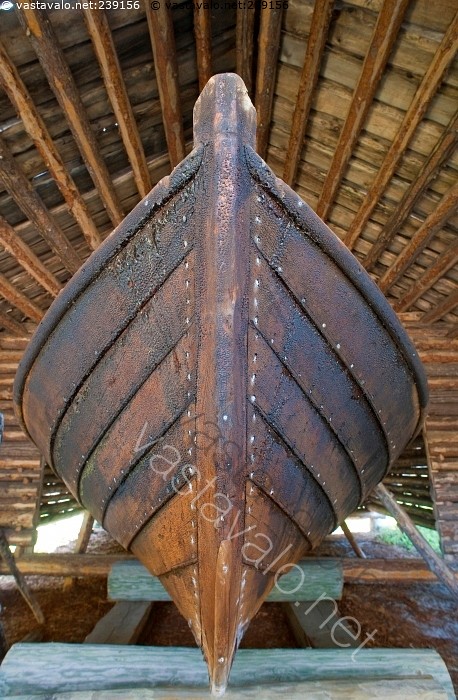 Kuva: Puuvene - vene puuvene vaja keula meri Perämeri Hailuoto veneily ...