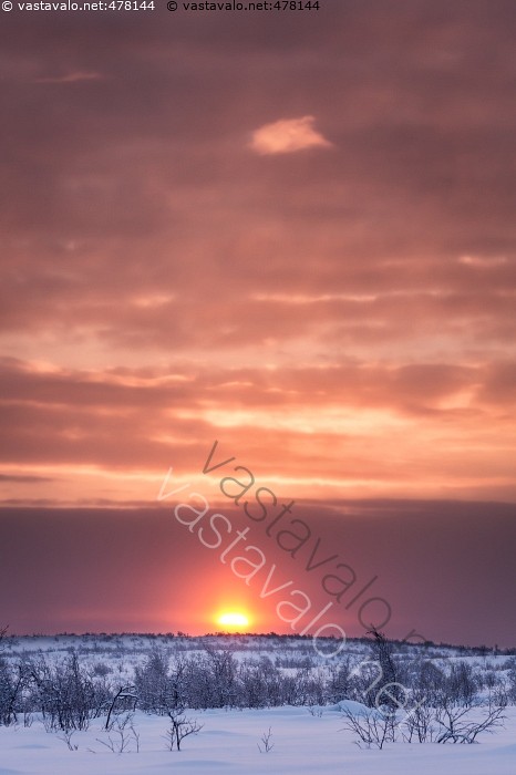 Kuva: Auringonnousu Lapin tuntureilla - Lappi auringonnousu nouseva ...