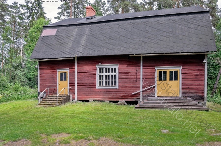 Kuva: Palokunnantalo - rakennus palokunnantalo palokunta hirsirakennus ...