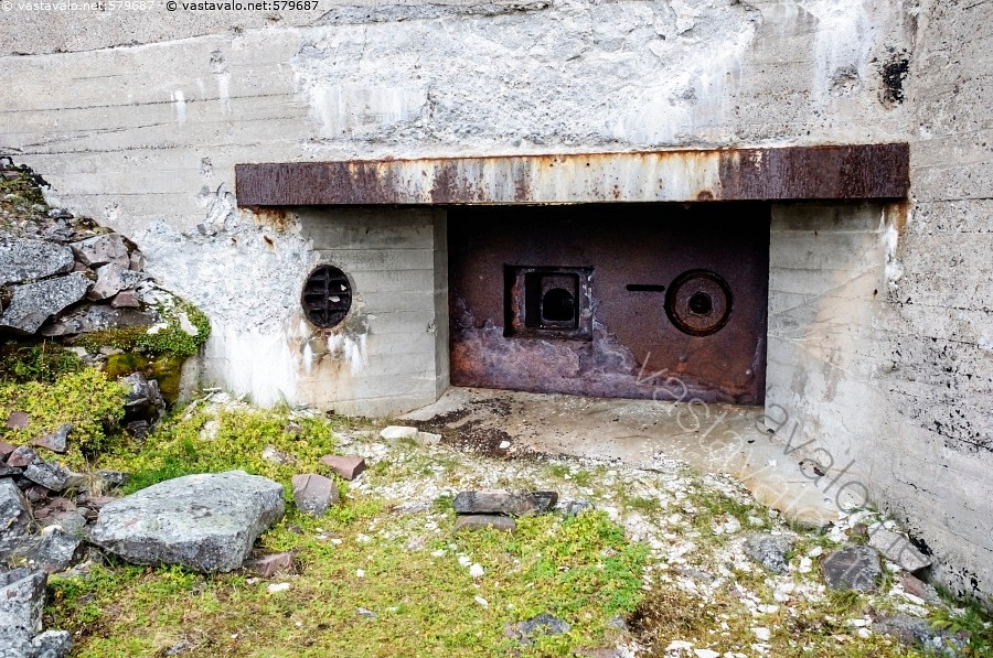 Kuva: Tykkisuoja - Kiberg syksy syyskuu Pohjois-Norja Finnmark Varangin ...