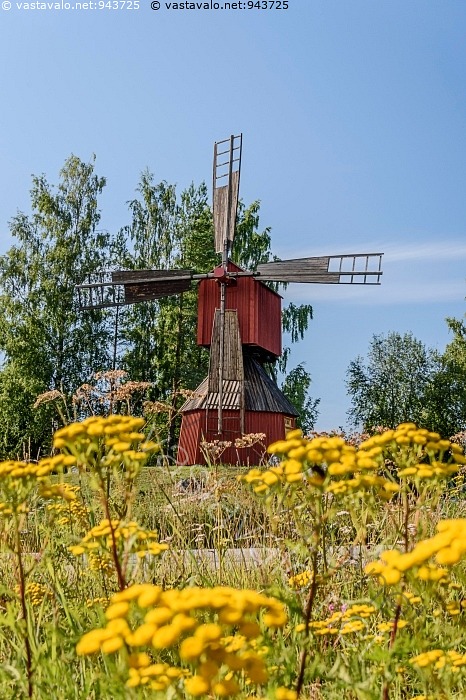 Kuva: Sundomin mylly - Sundomin vanha mylly tuulimylly entisöity kesä ...