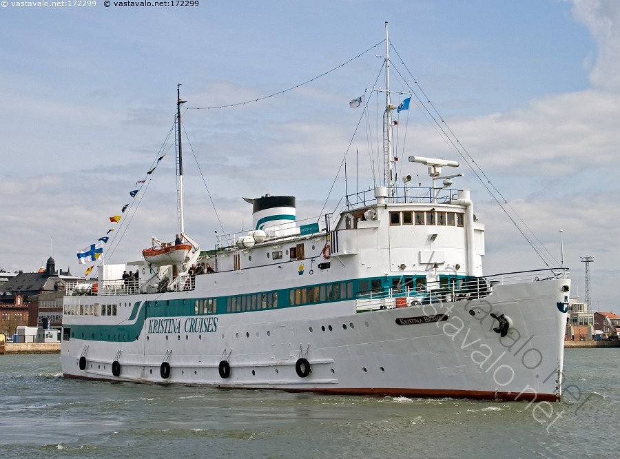 Kuva: MS Kristina Brahe - vanha sotaratsu - MS Kristina Brahe M/S IMO ...