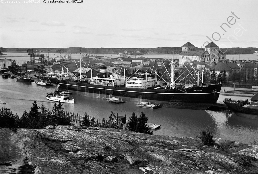 Kuva: Suurin 1930-luvulla Turussa vieraillut laiva - laiva Turku Turun ...