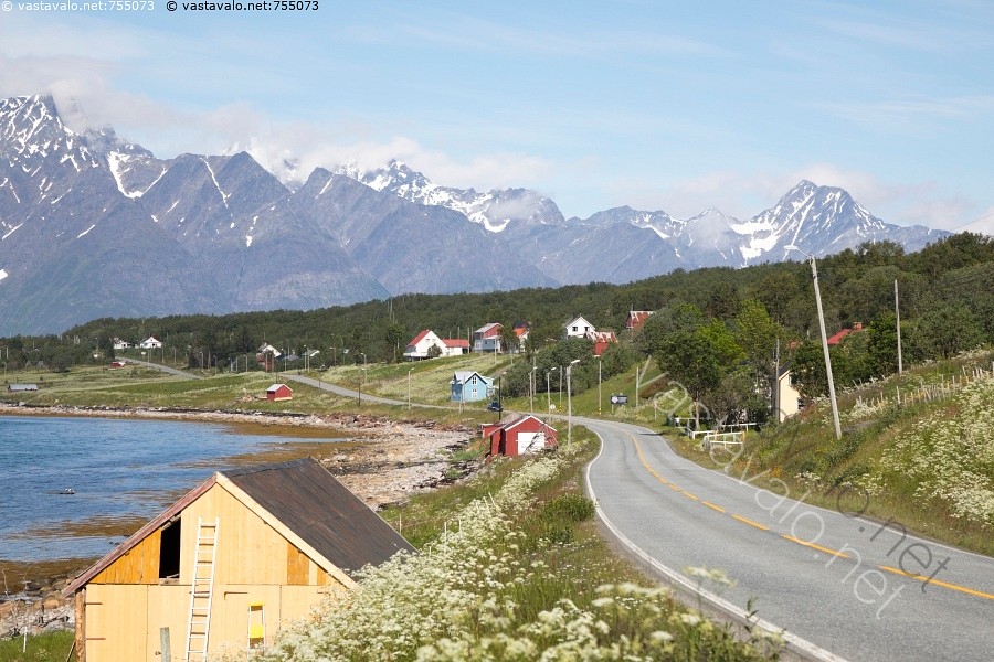 Kuva: Eurooppatie E6 - Eurooppatie E6 tie rannikkotie asvalttitie ...