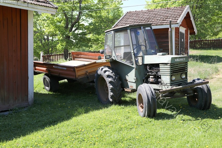 Kuva: Vanha Valmet ajokuntoisena - 502 Valmet Valmet-traktori traktori ...