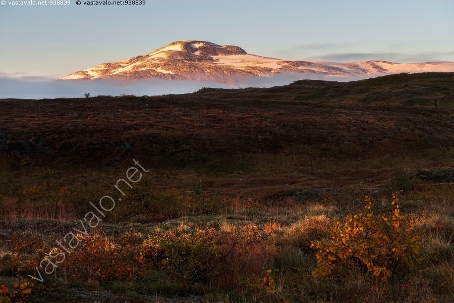 Kuva: Syysaamu tunturissa - maisema tunturimaisema jäätikkö tunturi ...