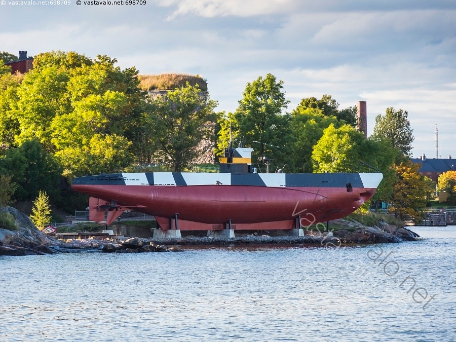 Kuva: Sukellusvene Vesikko - CV 707 Liliput CV707 Suomenlinna Susisaari ...