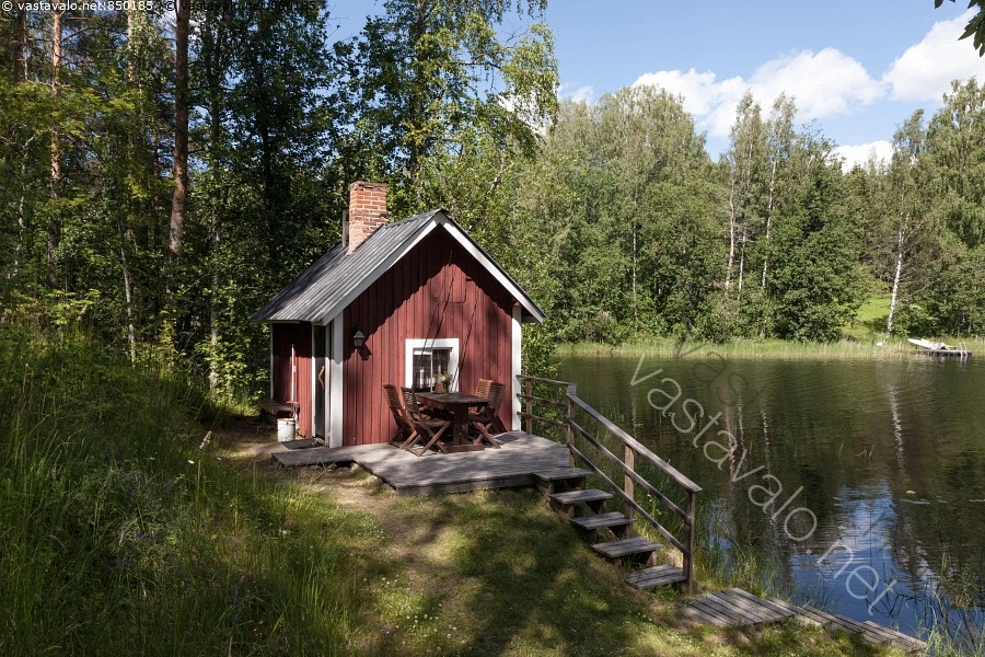 Kuva: Pieni saunamökki - sauna rantasauna saunamökki pieni idyllinen ...