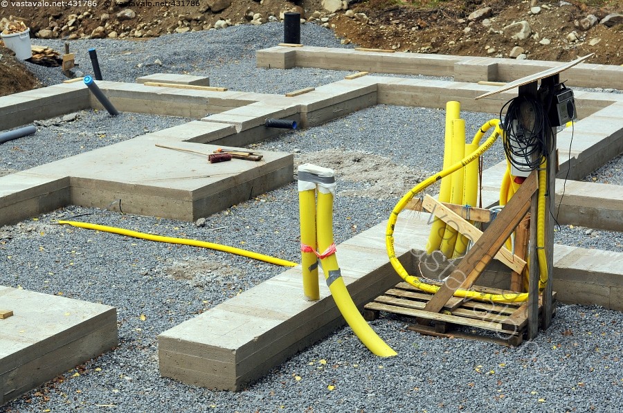 Kuva: Perustukset - talon perustus omakotirakentaminen valu betonivalu ...