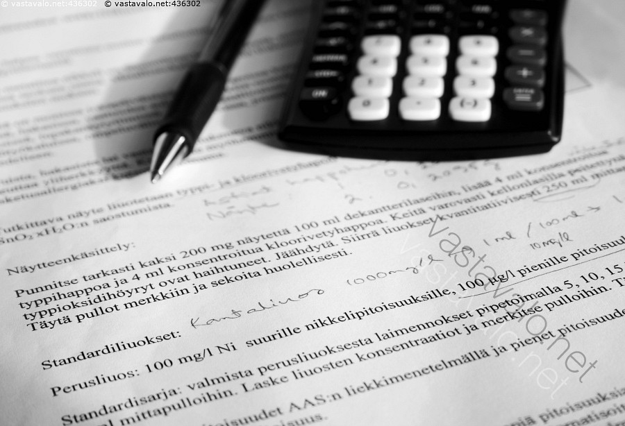 Kuva: Opiskelu - opiskelu opiskella opiskeleminen oppiminen kynä laskin ...