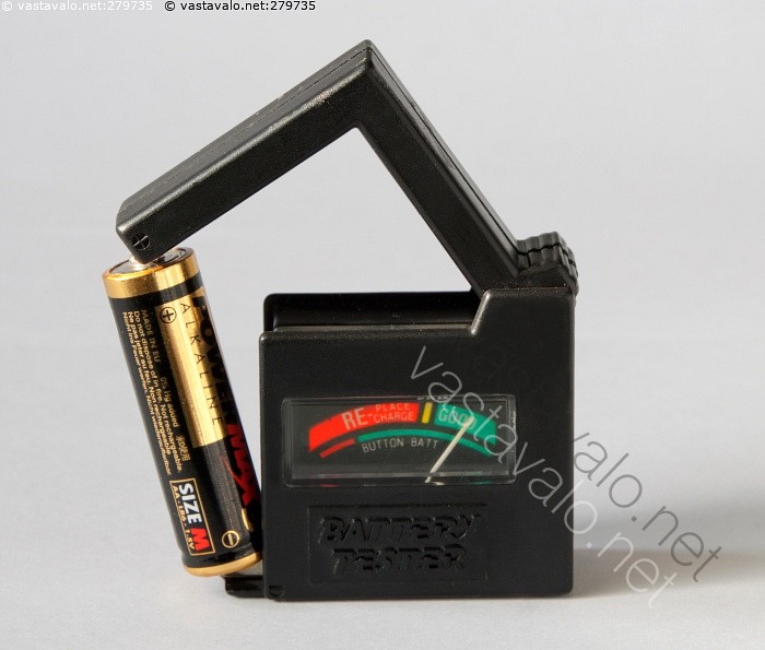 Kuva: Paristomittari - mitata mittaus jännite paristo mittari ...