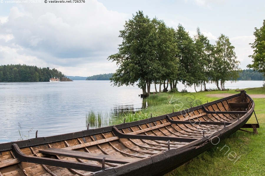 Kuva: Suuri kirkkovene - vene kirkkovene suuri puuvene veneet soutuvene ...