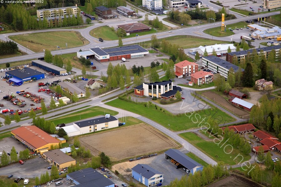 Kuva: Alavus 1 - ilmakuva ilmavalokuva kaupunki keskusta Alavus ...