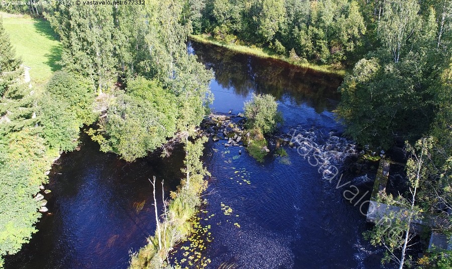 Kuva: Hamari - ilmakuva ilmavalokuva Inha Inhankoski joki Inhanjoki ...