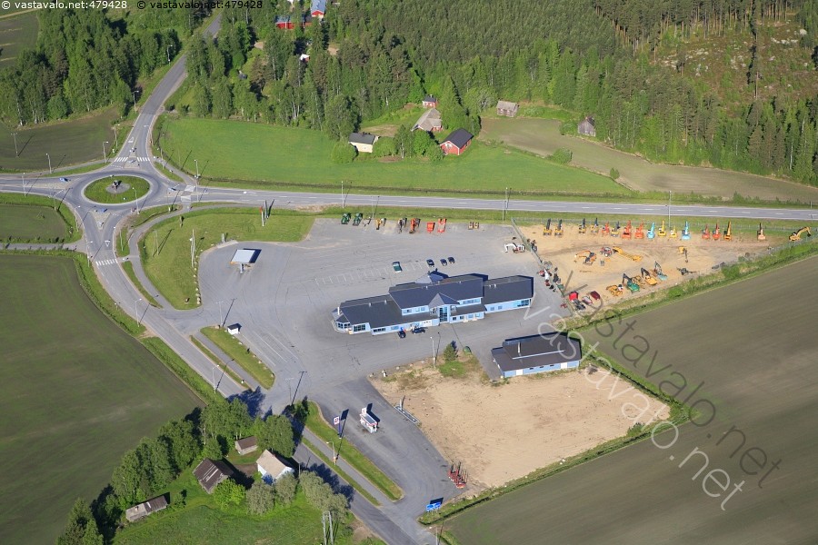 Kuva: Honkajoki 5 - ilmakuva ilmavalokuva Satakunta Honkajoki risteys ...