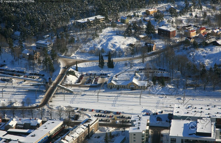 Kuva: Karjaa 3 - ilmakuva ilmavalokuva Raasepori Karjaa entinen ...