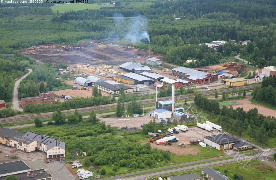 Kuva: Kausala 4 - ilmakuva ilmavalokuva Kausala kuntakeskus kunta ...