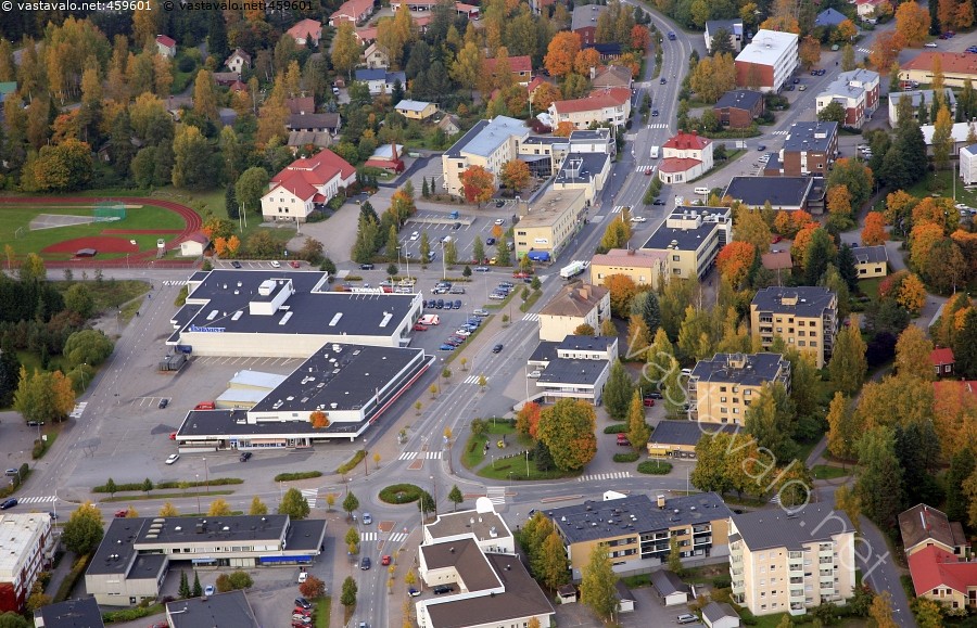 Kuva: Orivesi 8 - ilmavalokuva ilmakuva Pirkanmaa Orivesi keskusta ...