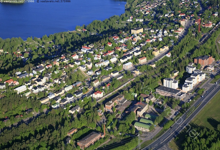 Kuva: Pispala - ilmakuva ilmavalokuva Pirkanmaa Tampere kaupunginosa ...