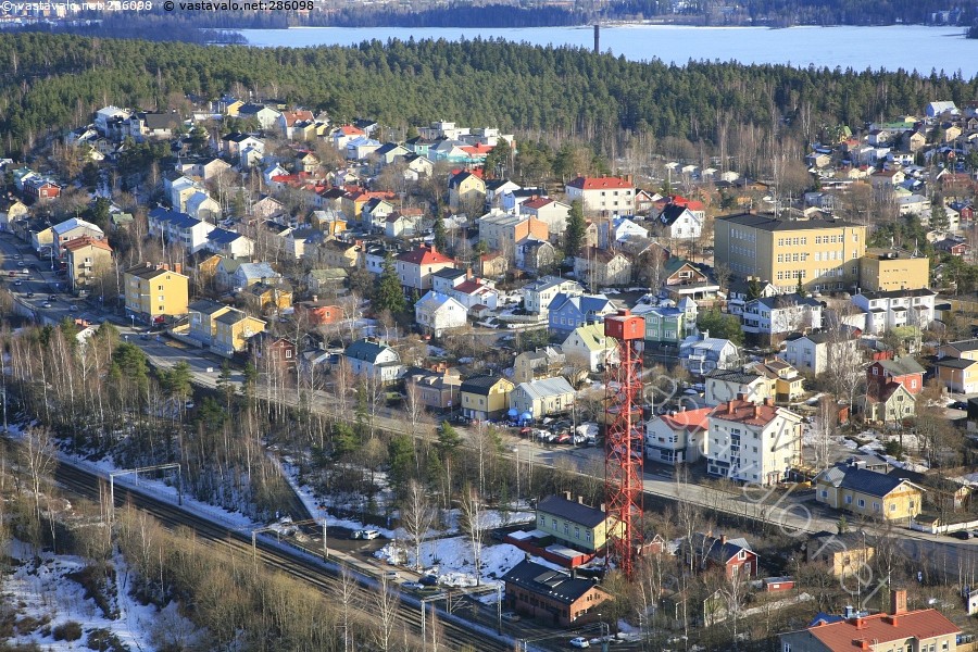 Kuva: Pispala 2 - ilmavalokuva ilmakuva Pirkanmaa Tampere Pispala ...