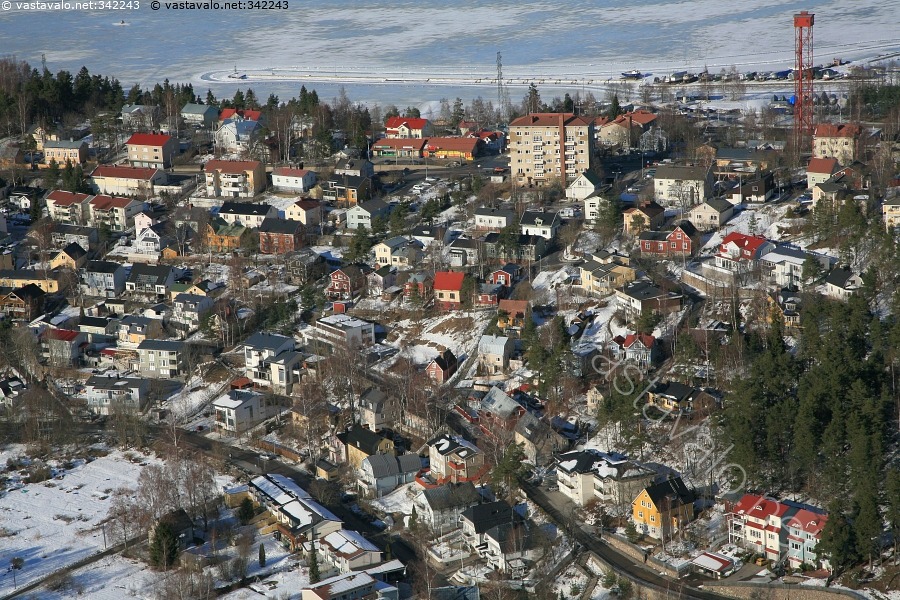 Kuva: Pispala 3 - ilmakuva ilmavalokuva Pirkanmaa Tampere Pispala harju ...