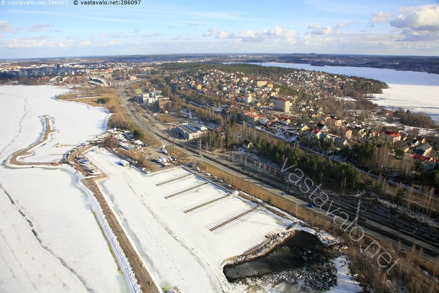 Kuva: Pispala 3 - ilmavalokuva ilmakuva Pirkanmaa Tampere Pispala ...