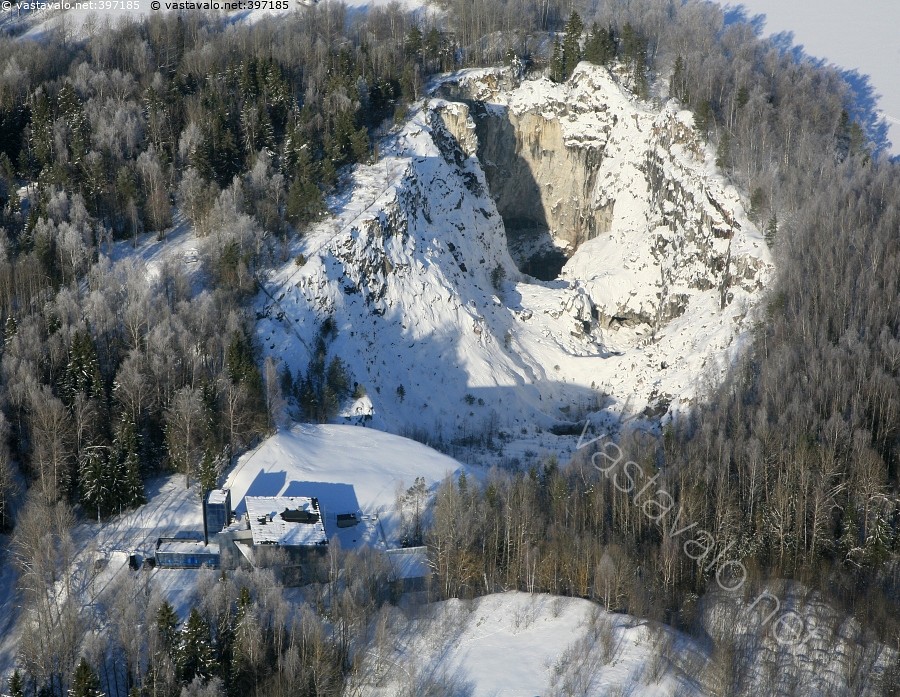 Kuva: Tytyri 2 - ilmakuva ilmavalokuva Lohja Tytyri kaivos avolouhos ...