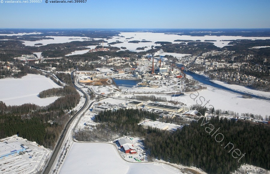 Kuva: Valkeakoski 1 - ilmakuva ilmavalokuva kaupunkimaisema Valkeakoski ...