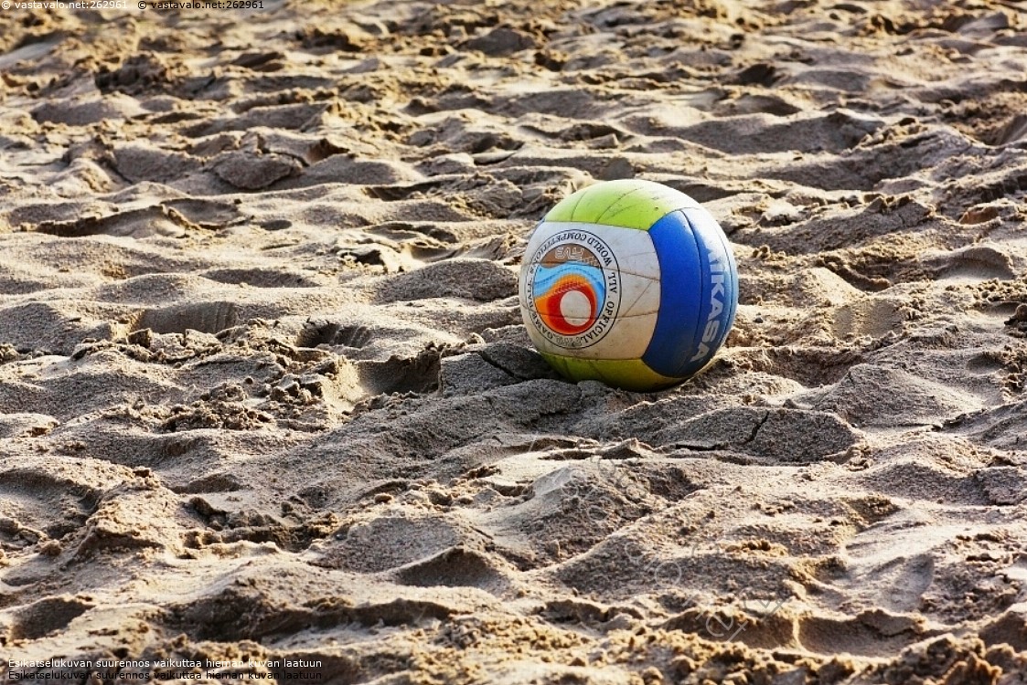 Kuva: Rantapallo - pallo pyöreä peli leikki hiekka ranta rantapallo ...