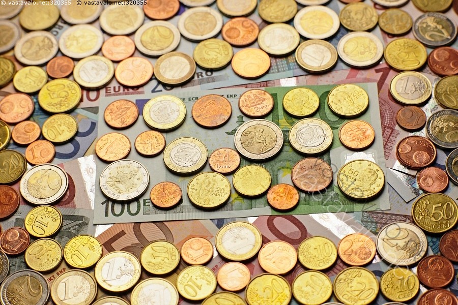 Kuva: Eurot - kolikko kolikot eurokolikko kolikoita eurokolikot talous ...