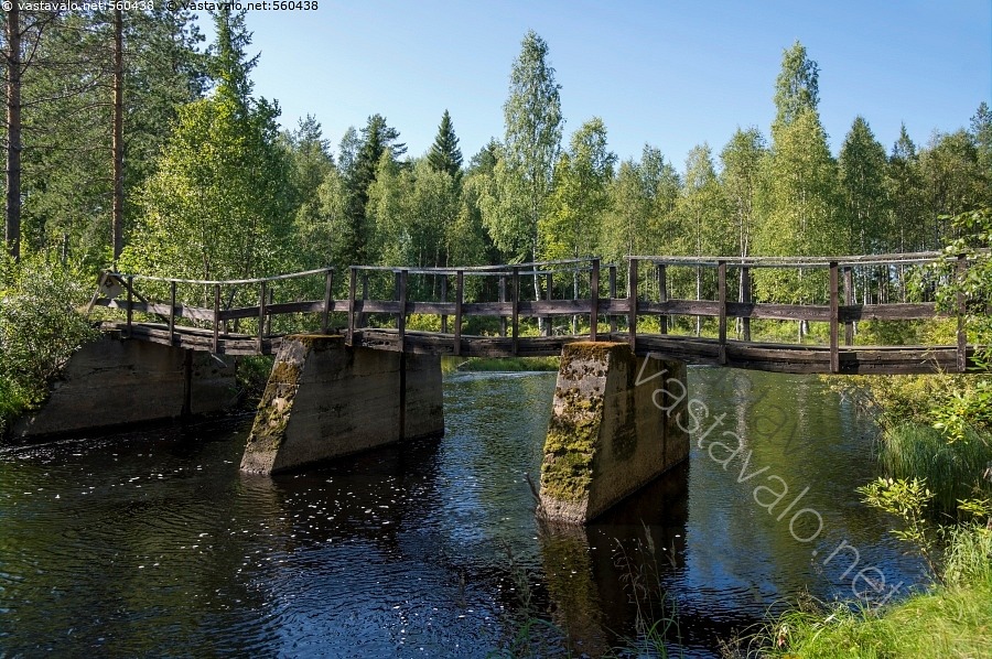 Kuva: Hutera kävelysilta - vanha silta sillat kävelysilta polkusilta ...