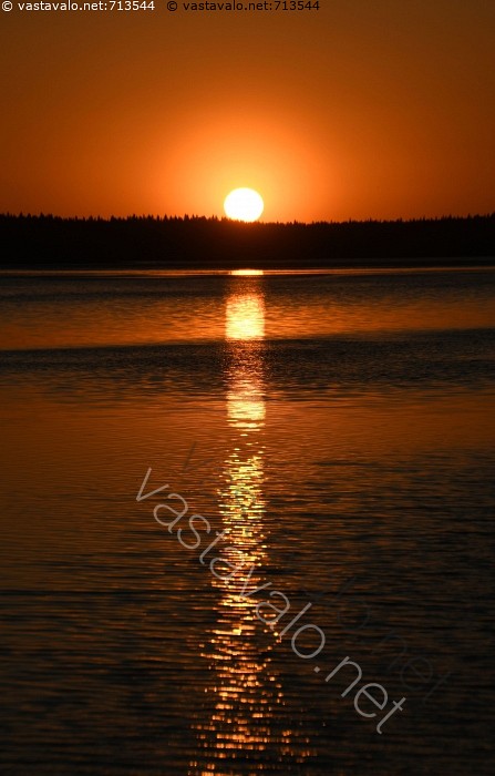 Kuva: Auringonlasku - aurinko järvi auringonlasku auringonsilta ilta ...