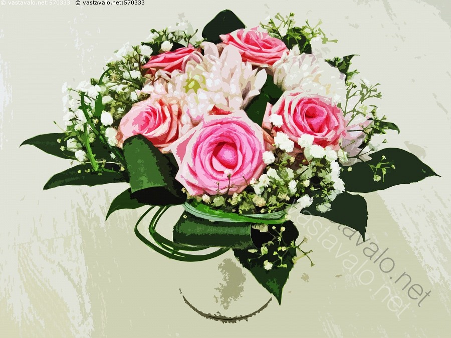 Kuva: Ruusun punaa III - kukka kukat ruusu ruusut asetelma lehdet ...