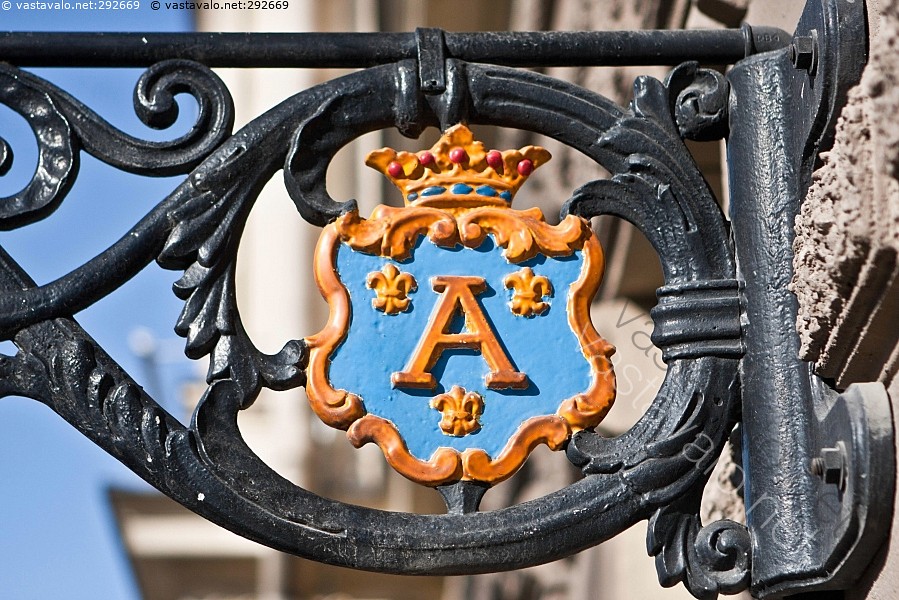 Kuva: Turun vaakuna - Turku vaakuna symboli koriste metalli rauta ...