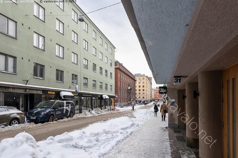 Kuva: Albertinkatua - Albertinkatu talvi talvinen lumi luminen ...