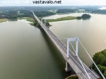 Kuva: Kirjalansalmen silta - Kirjalansalmen silta riippusilta tie ...