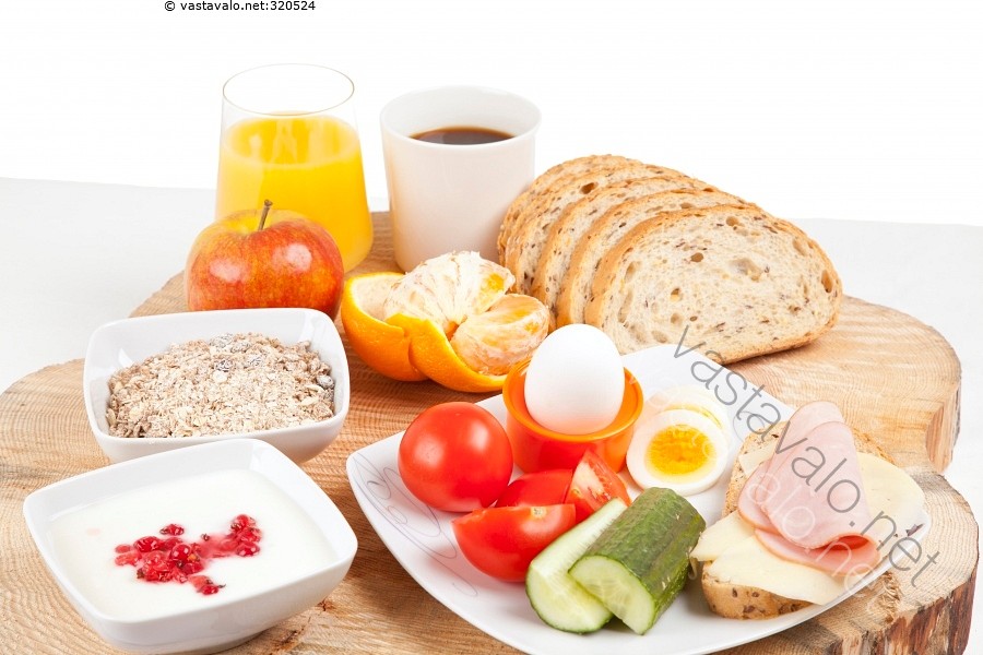 Kuva: Ravitseva aamiainen - aamiainen aamupala ravitseva ruoka ruokailu ...