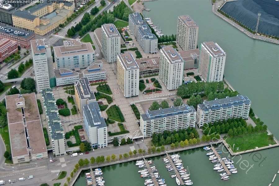 Kuva: Merihaka - Helsinki Merihaka Sörnäinen ilmakuva ilmavalokuva ...