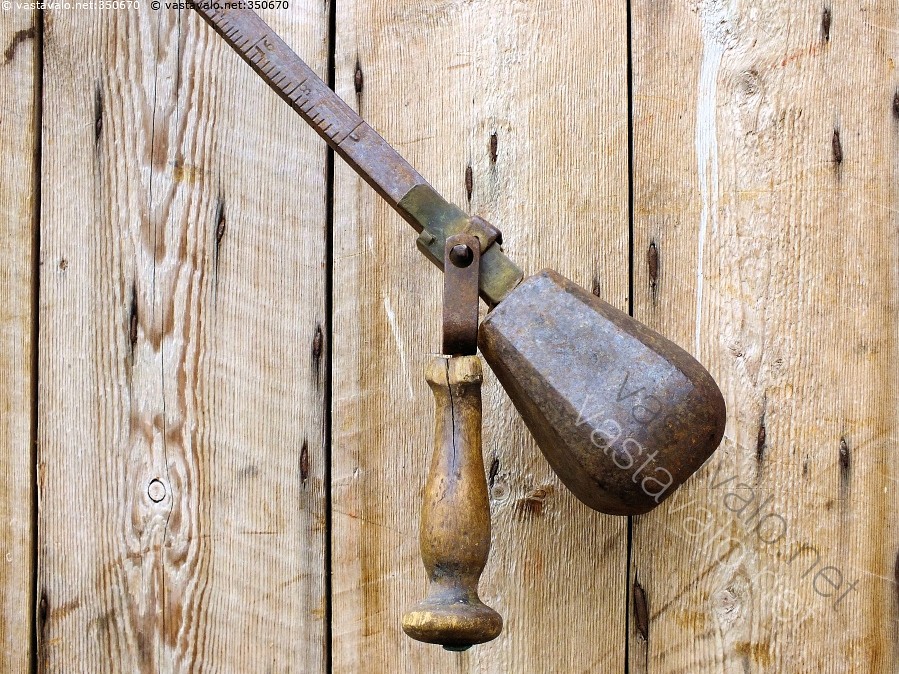 Kuva: Vanha puntari - puntari vaaka kädensija asteikko vanha ...