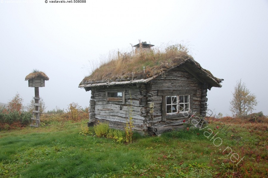 Kuva: Vanha hirsimökki - mökki tupa vanha hirsi hirsimökki rakennus ...