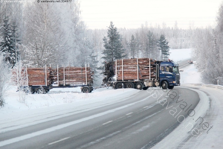 Kuva: Kuorma - rekka auto Scania raskaskalusto tukkirekka tukit kuorma ...