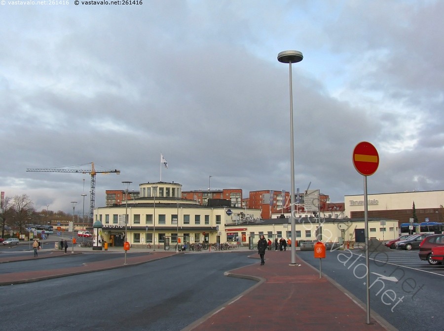 Kuva: Hiljainen Turun linja-autoasema - Turku linja-autoasema ...