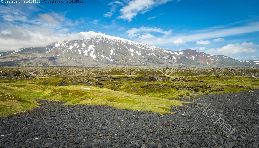 Kuva: Snefellsjökull - tasanko laavatasanko laavakenttä laavahiekka ...