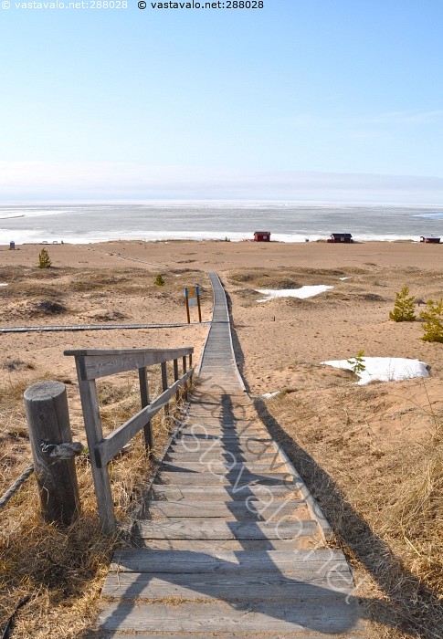 Kuva: Rantaan - portaat Kalajoki Kalajoen Hiekkasärkät hiekka retkeily ...