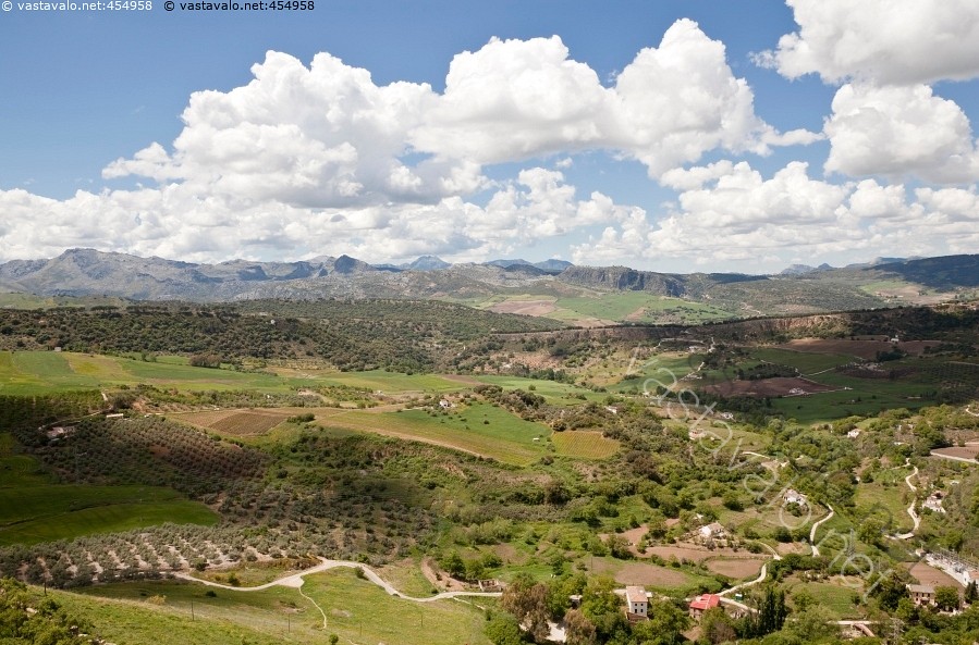 Kuva: Vuoristomaisema - Espanja Ronda maisema vuoristomaisema ...