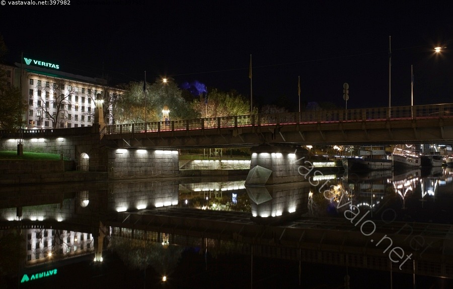 Kuva: Auransilta - Turku Auransilta silta Aurajoki maisema joki ...