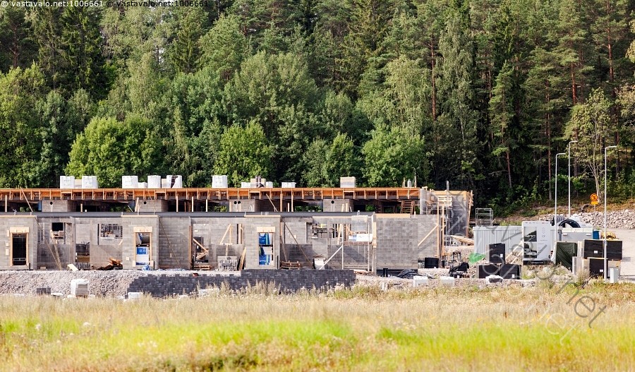 Kuva: Talonrakennus - rakentaminen asuntorakentaminen rakennustyömaa ...