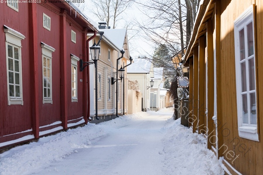 Kuva: Torikatu - Naantali vanha kaupunki vanhakaupunki Torikatu kapea ...